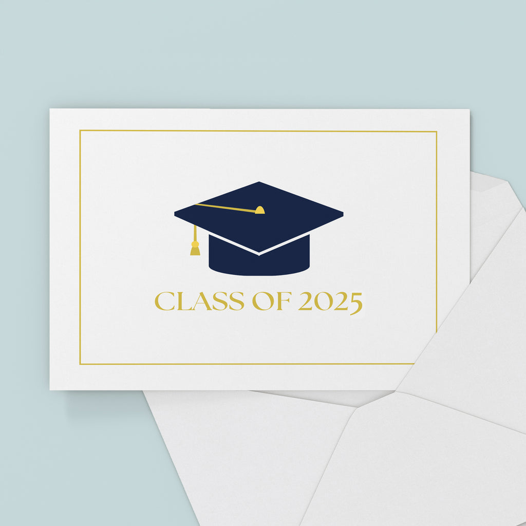 Graduation Announcement Cards – Plum Print