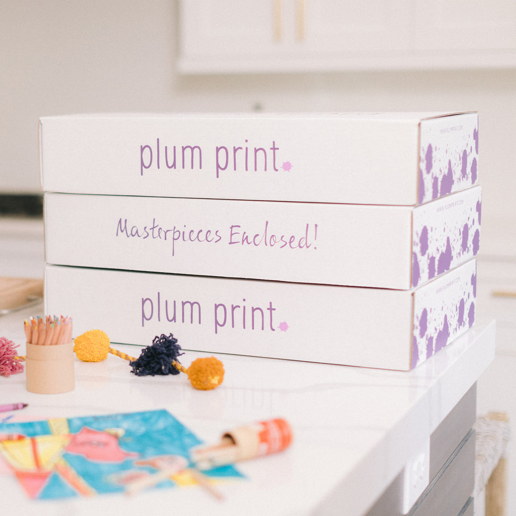 Shipping Kit Deposit – Plum Print